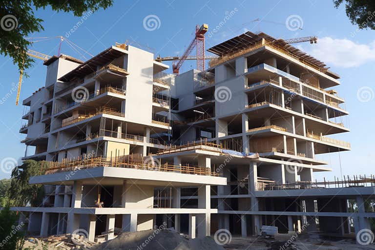 Construction of a Residential Building within a Larger Architectural ...