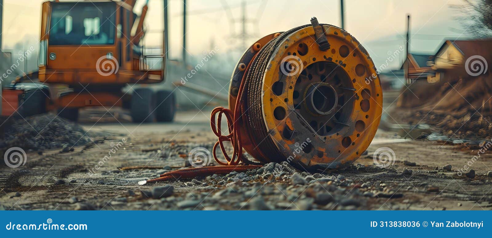 Construction Rhythm: Reel and String in Repose. Concept Construction ...