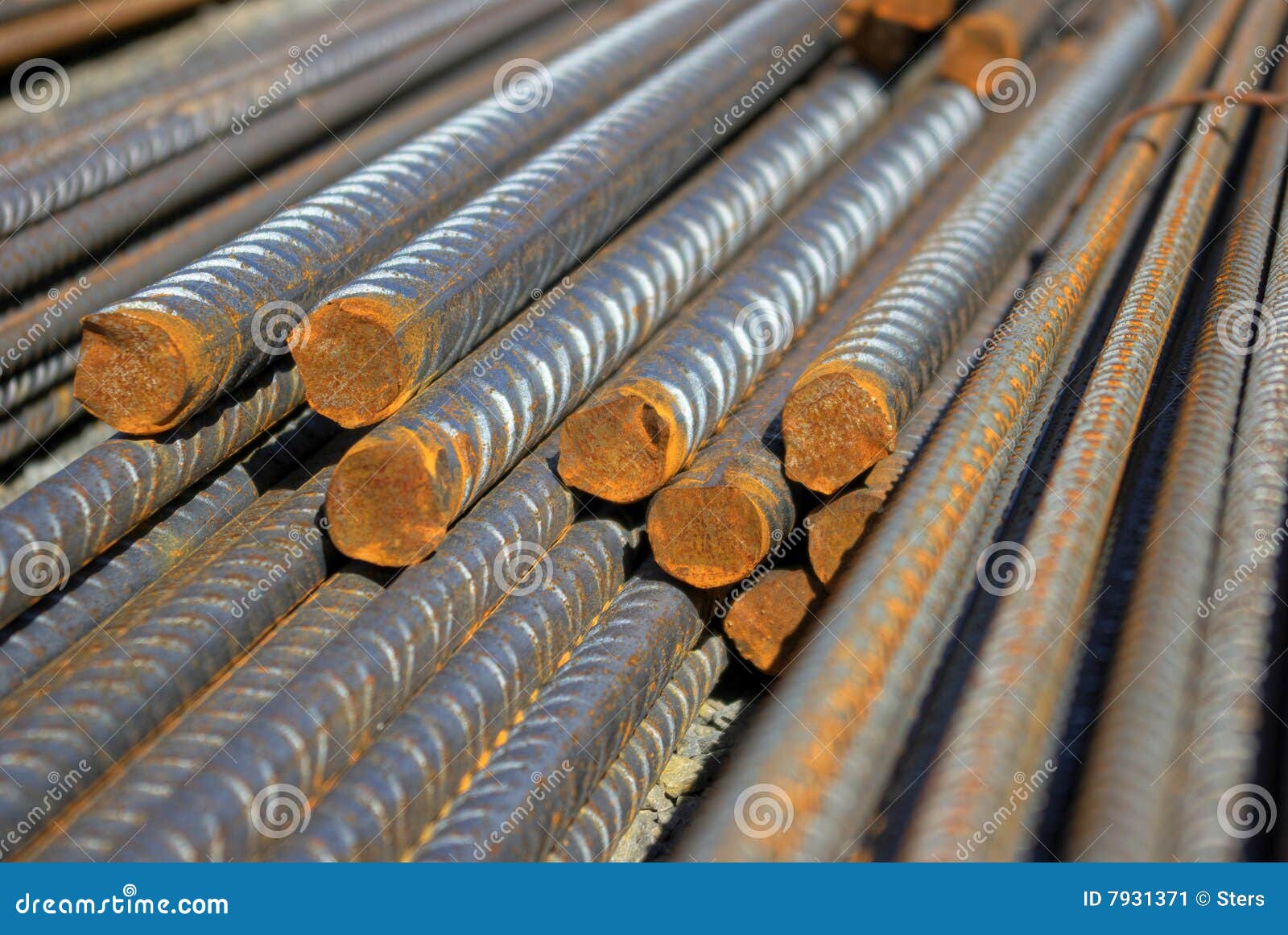 Construction Rod Stock Image - Image: 7931371