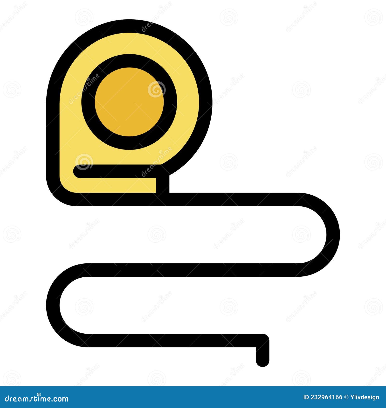 Construction Ruler Icon Color Outline Vector Stock Vector ...