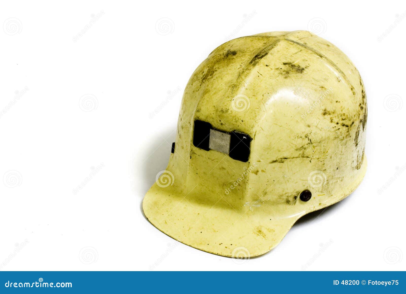 Construction Safety Hard Hat Stock Photo - Image of protection, safety ...