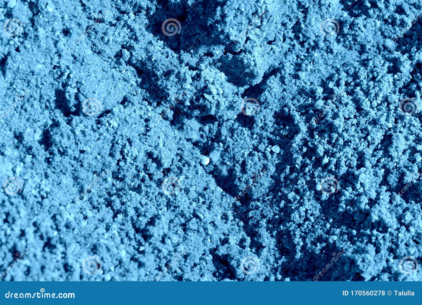 Construction Sand Texture Close-up. Natural Abstract Background Blue ...