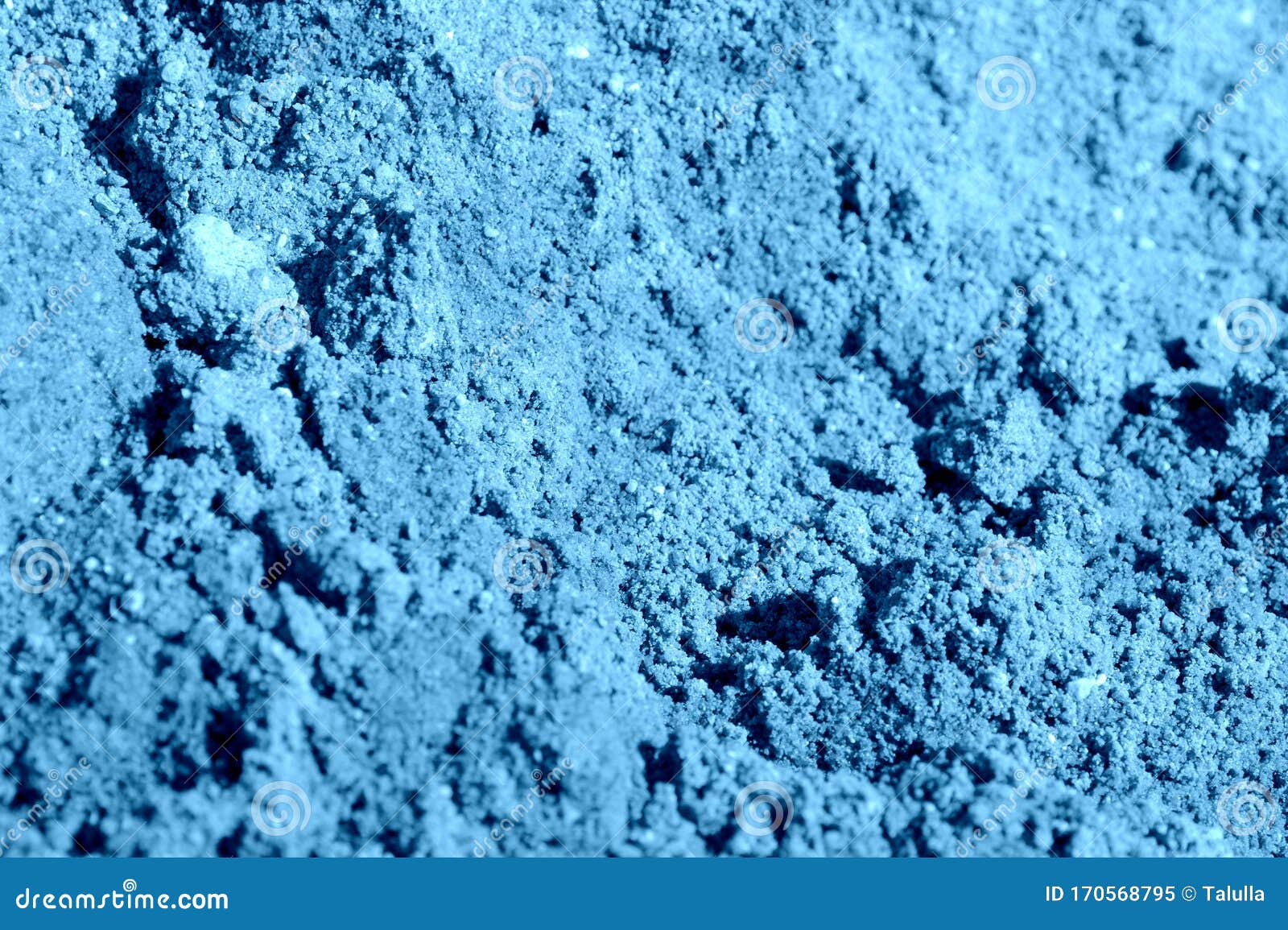 Construction Sand Texture Close-up. Natural Abstract Background Blue ...