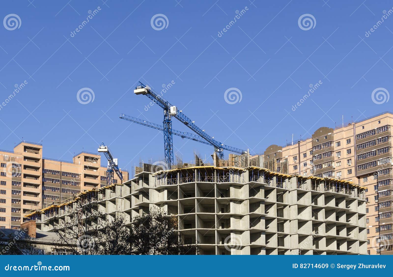 Construction Semicircular House Stock Image - Image of concrete, cement ...