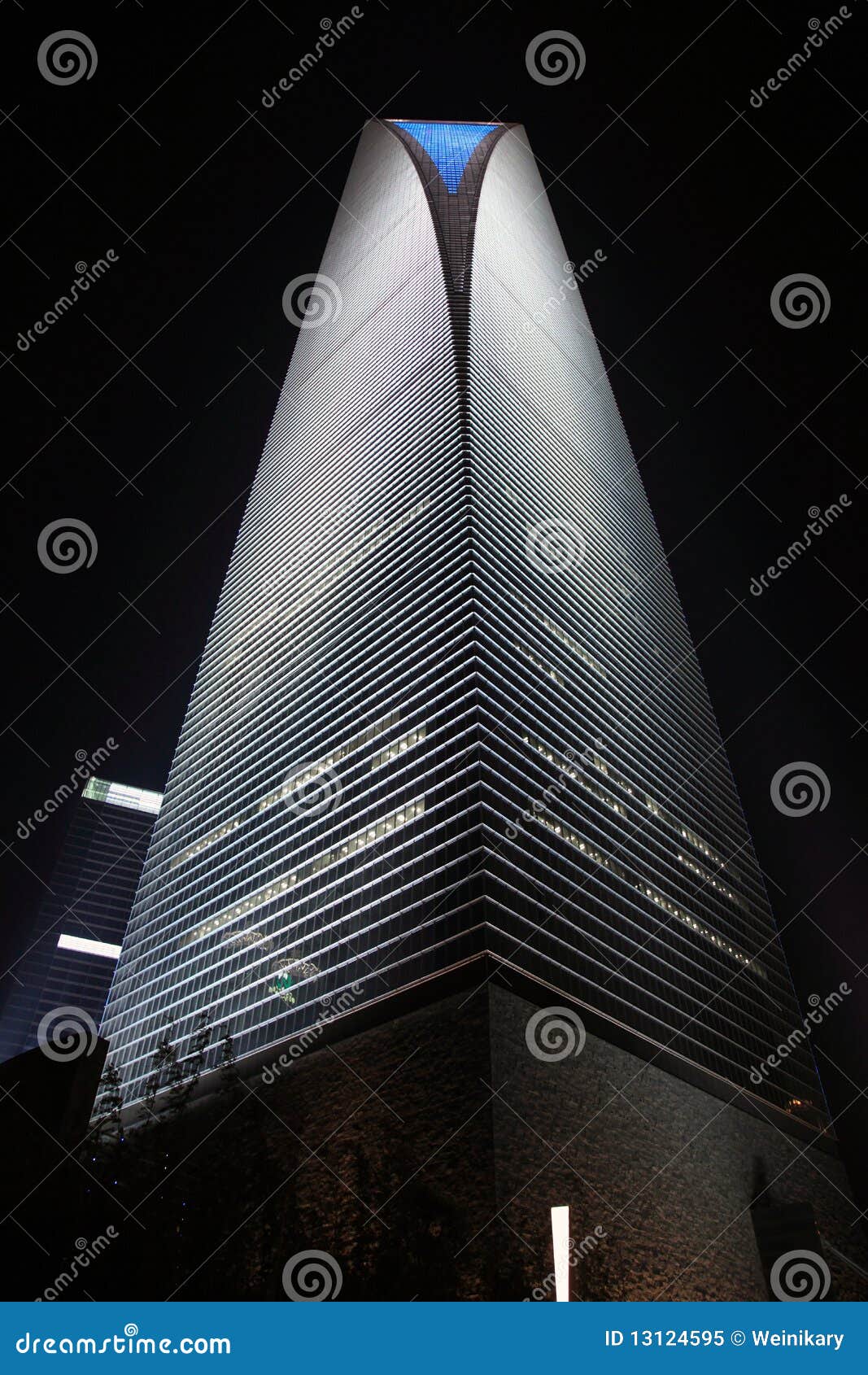 Construction Shanghai World Financial Center Editorial Image - Image of ...