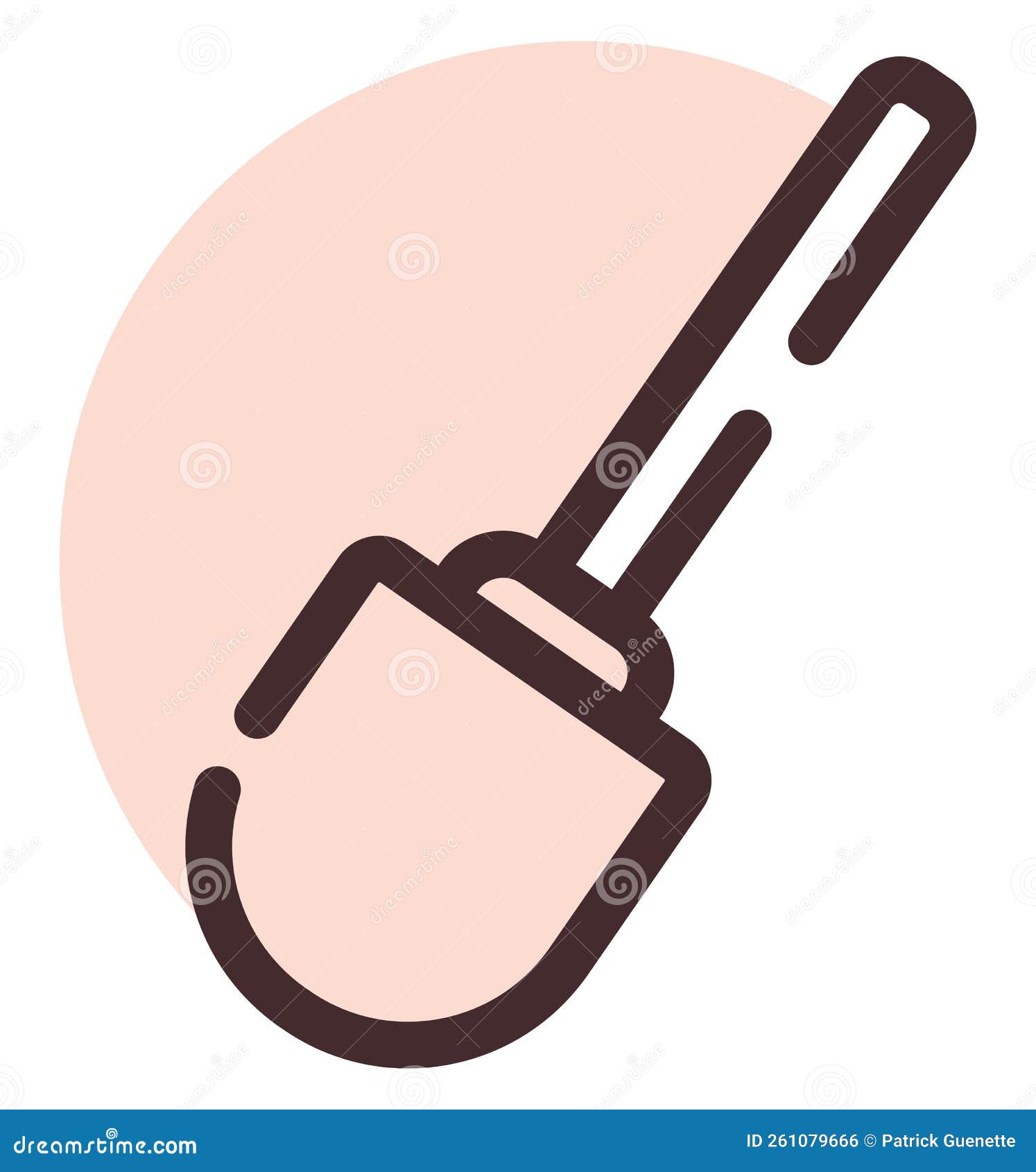 Construction Showel, Icon Vector Illustration | CartoonDealer.com ...