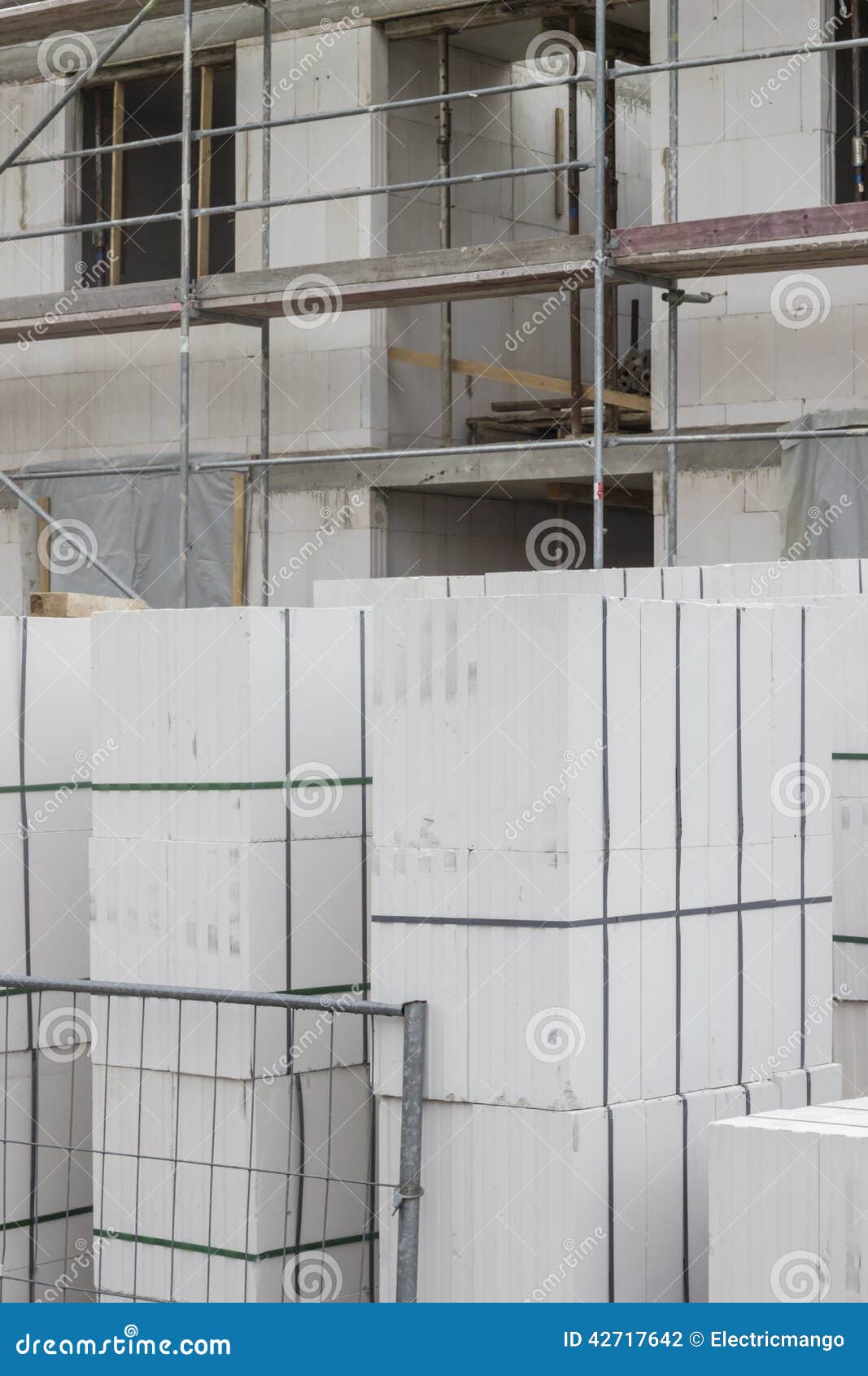 Construction side stock photo. Image of machinery, concrete - 42717642