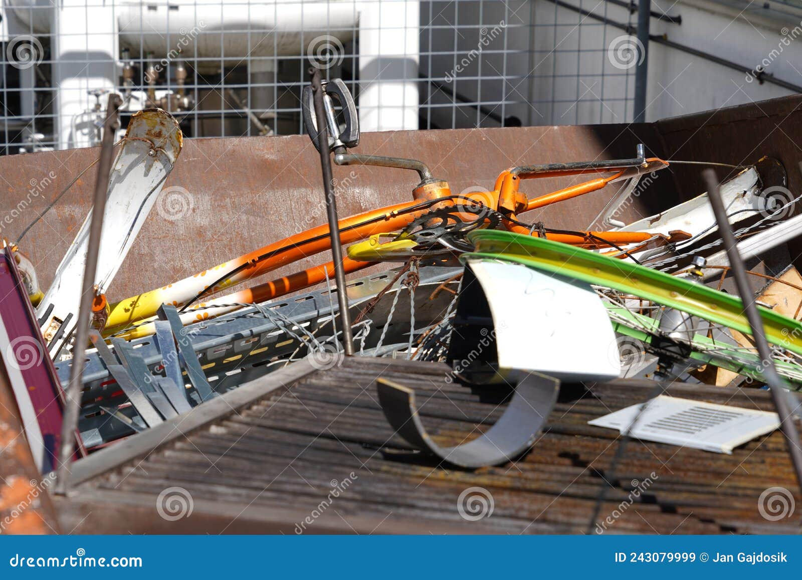 Construction of a Sidewalk. Example of Civil Engineering Stock Image ...
