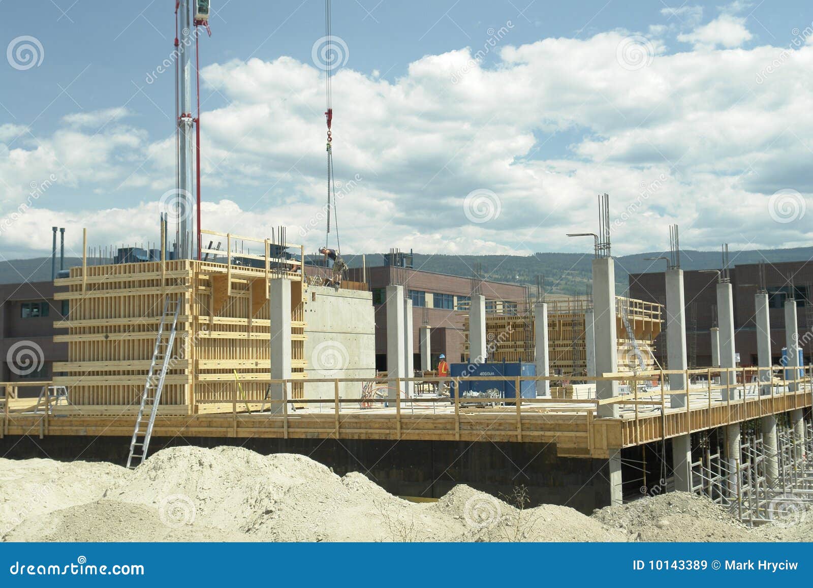 Construction Site Picture. Image: 10143389