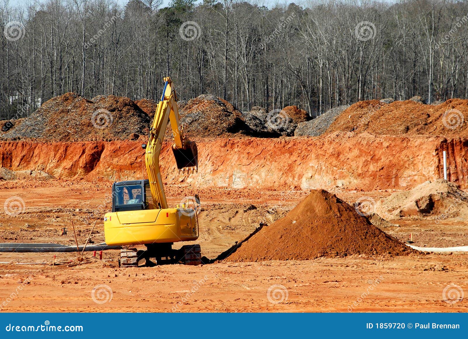 Construction Site Picture. Image: 1859720