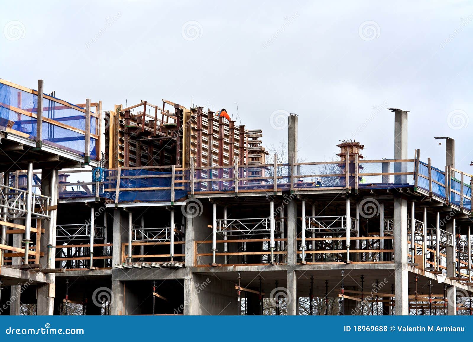 Construction Site stock photo. Image of industry, site - 18969688