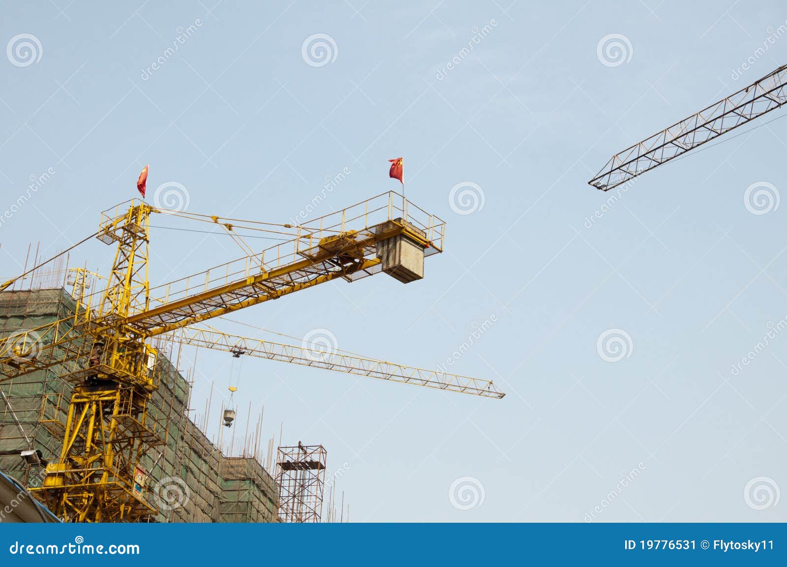 Construction site stock image. Image of project, site - 19776531