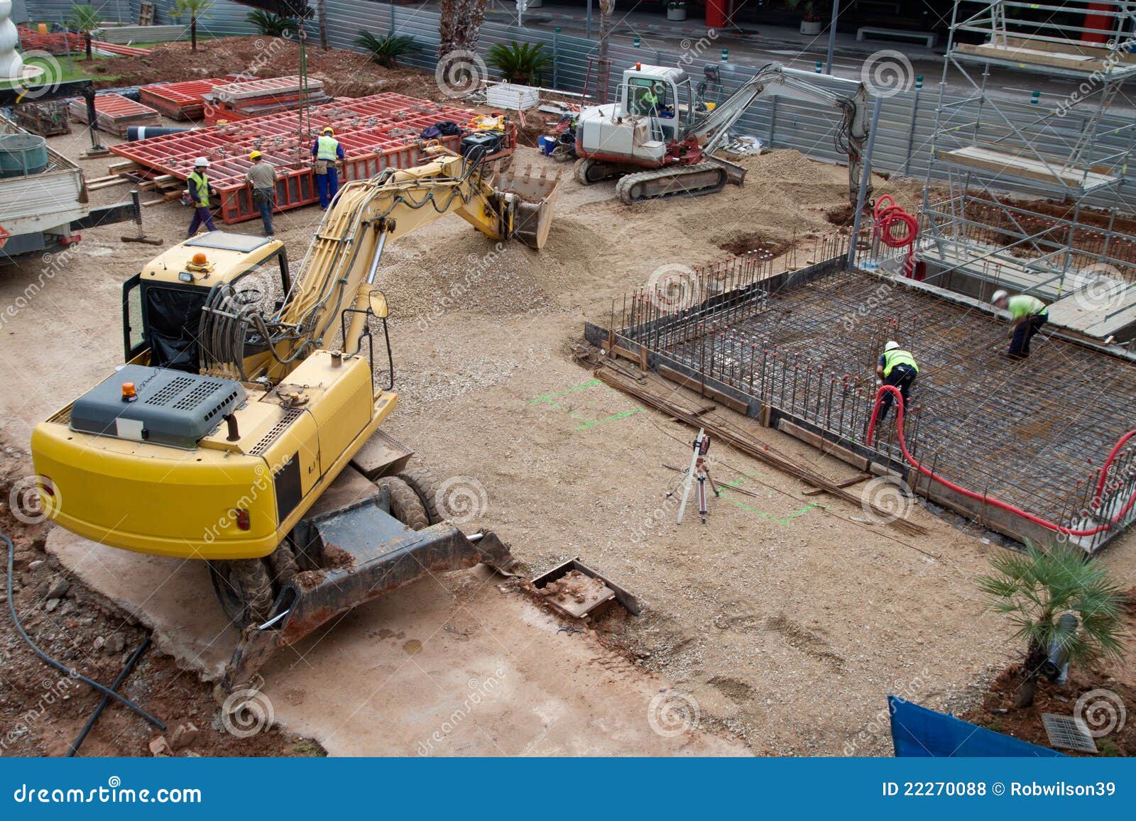 Construction Site stock photo. Image of construction - 22270088