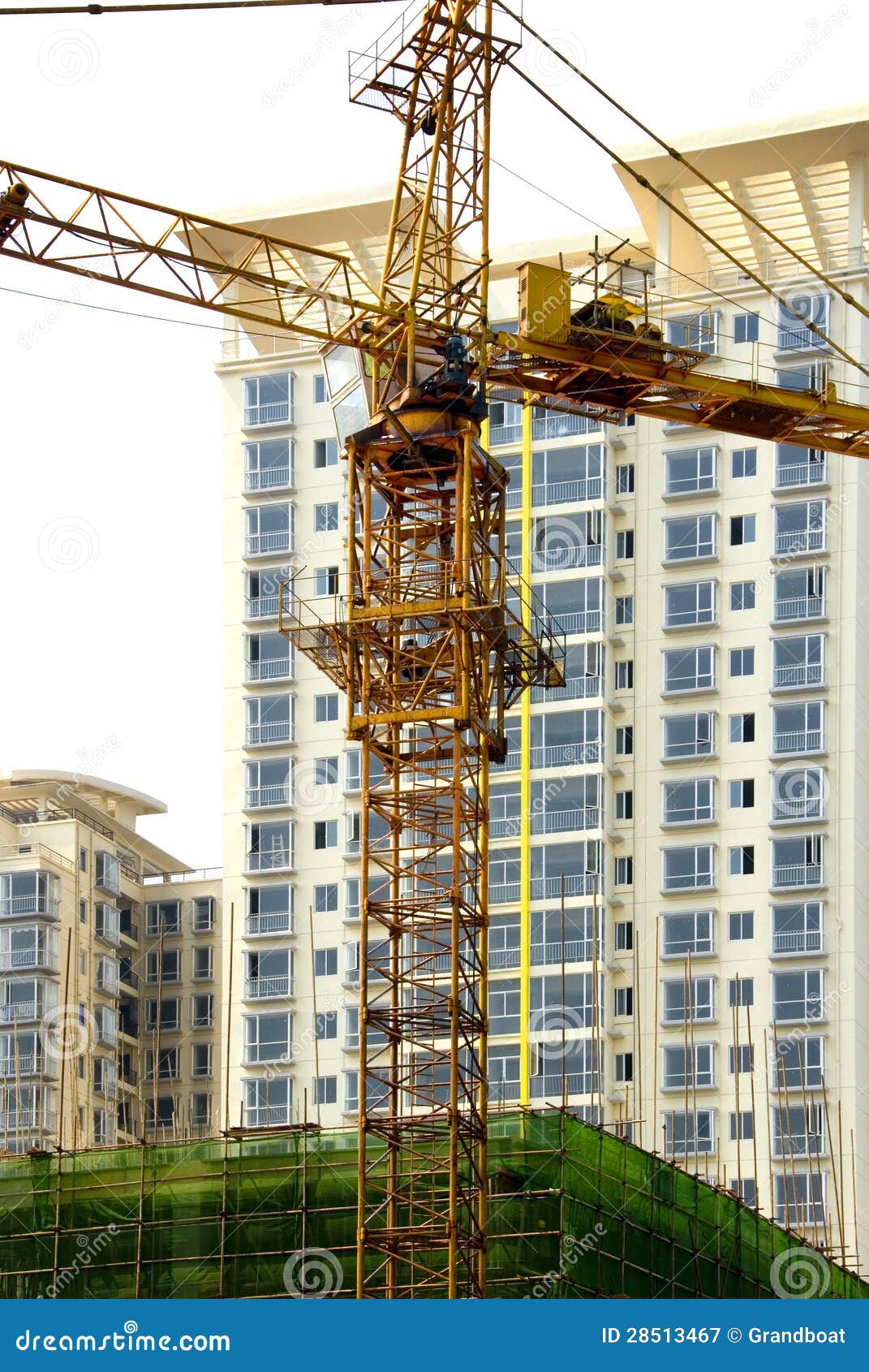 Construction site stock image. Image of site, industry - 28513467