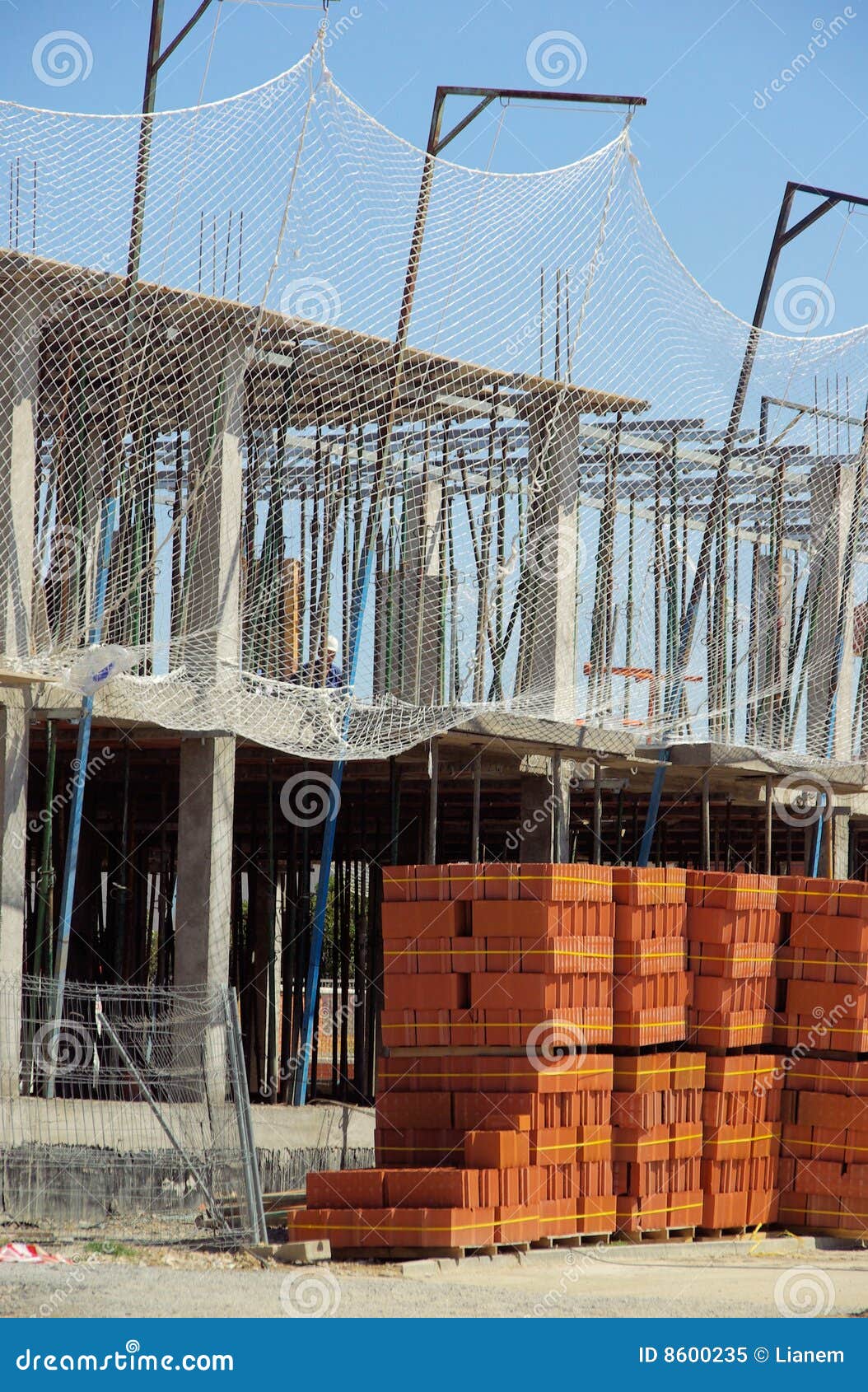 Construction site stock image. Image of concrete, project - 8600235