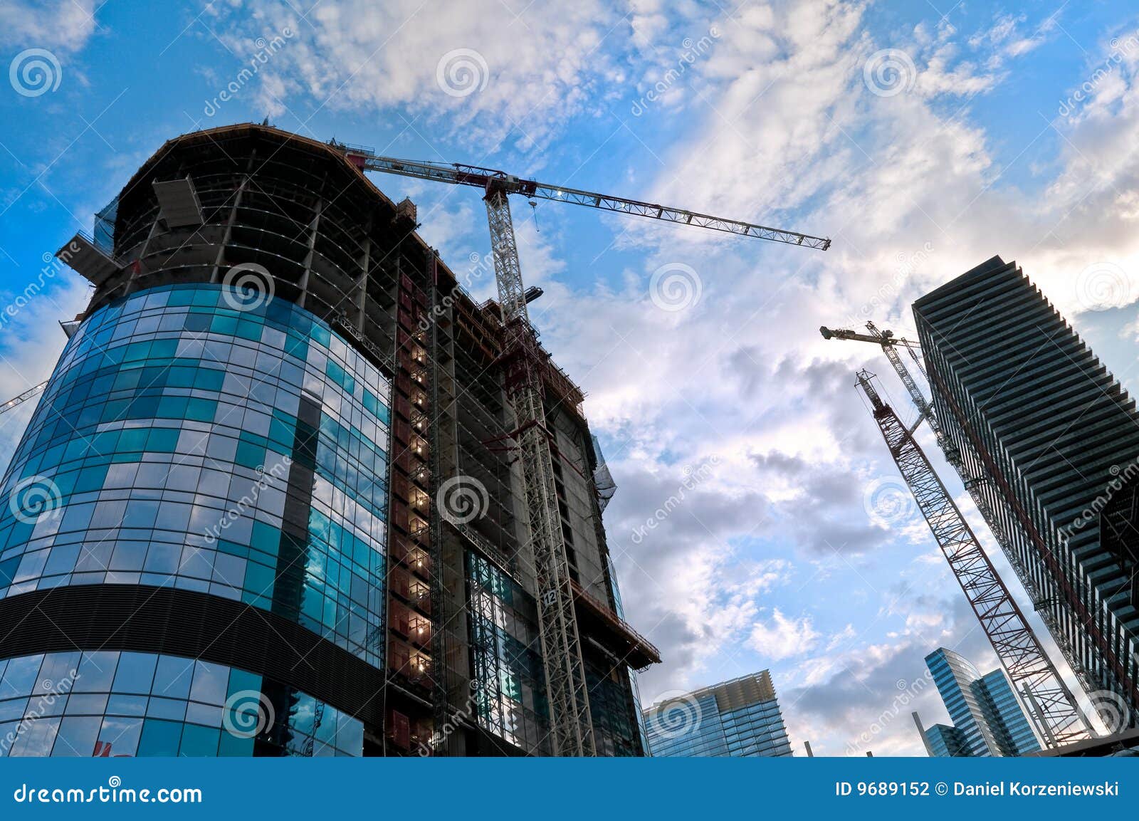 Construction Site stock photo. Image of block, exterior - 9689152