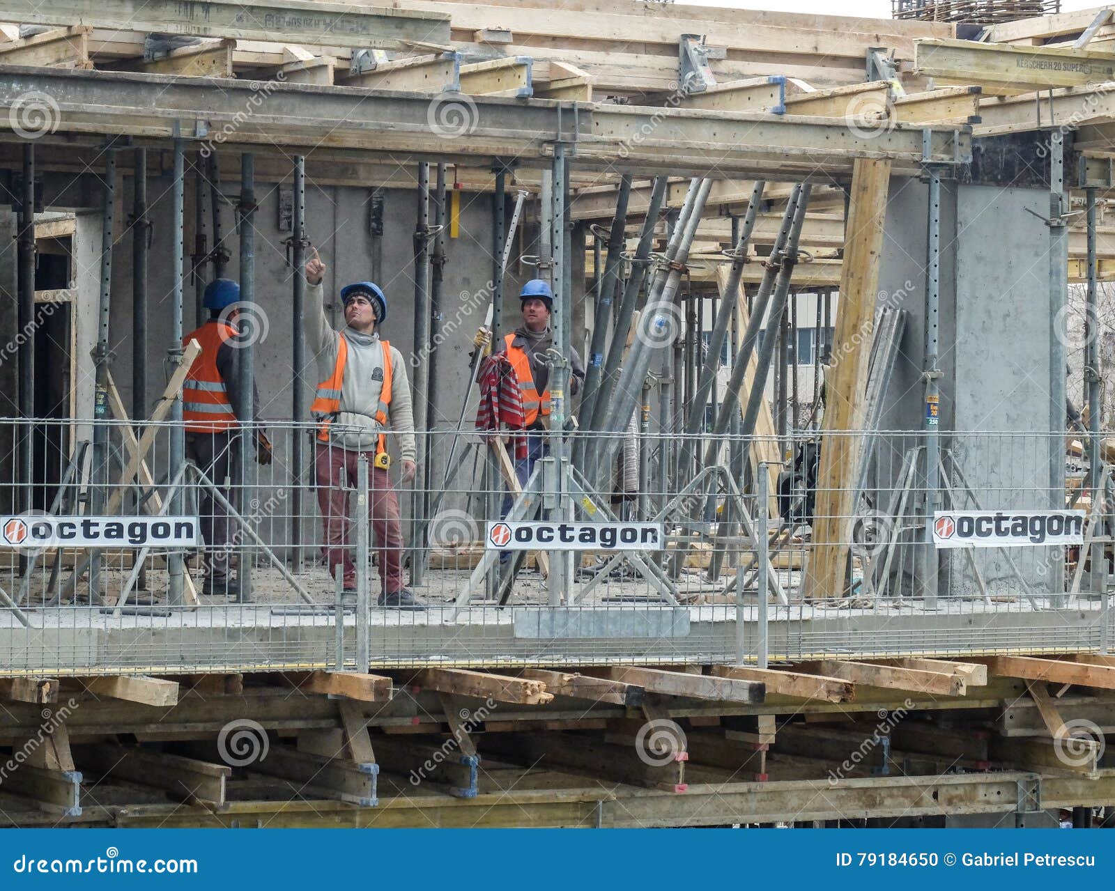 Construction site editorial image. Image of industry - 79184650