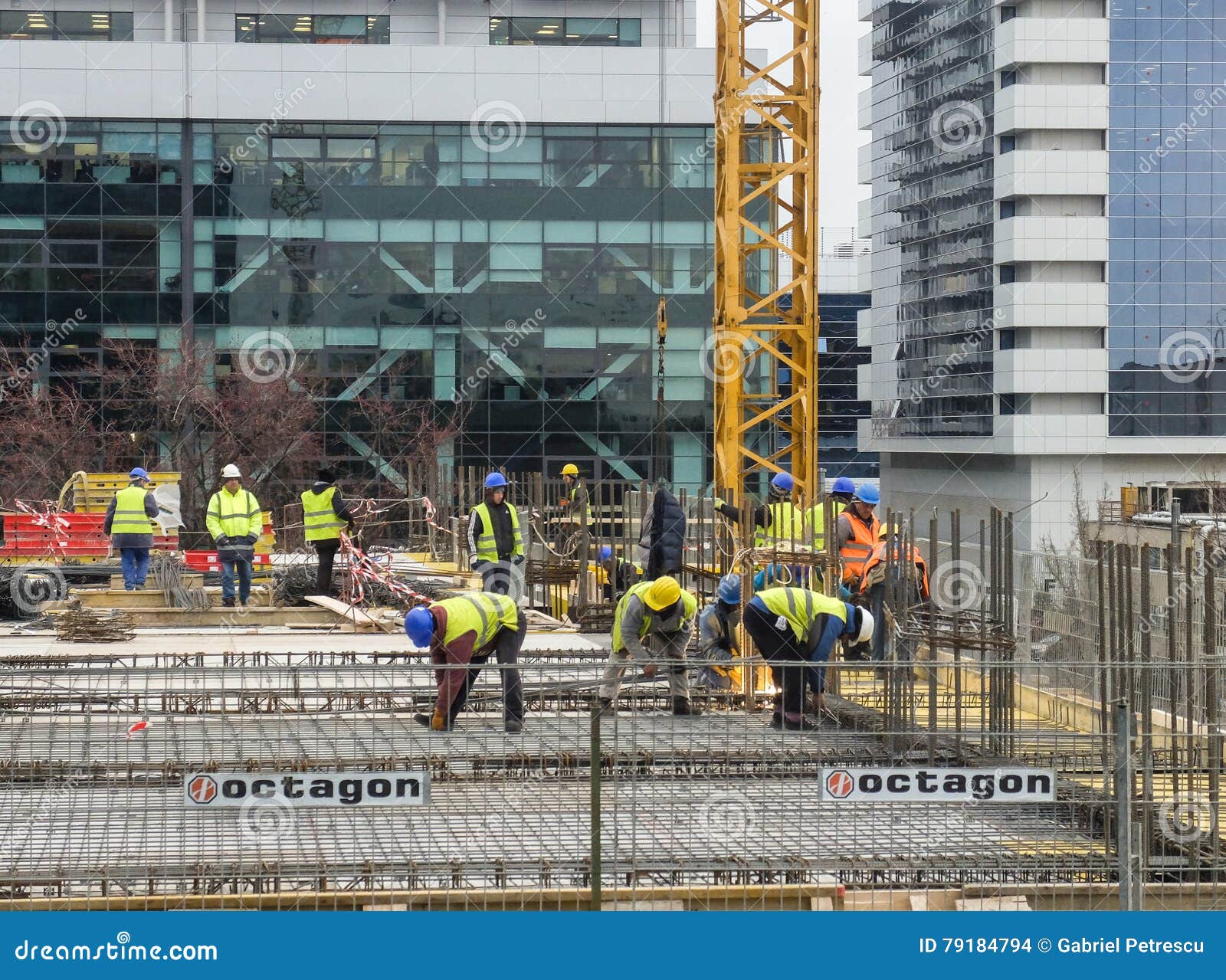 Construction site editorial stock image. Image of development - 79184794