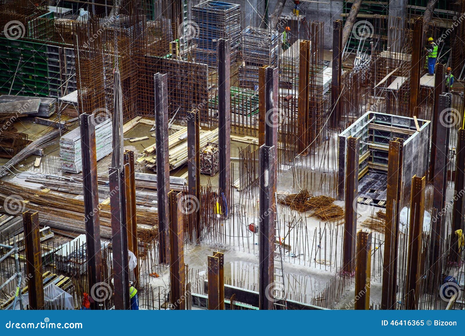 Construction site editorial image. Image of construct - 46416365