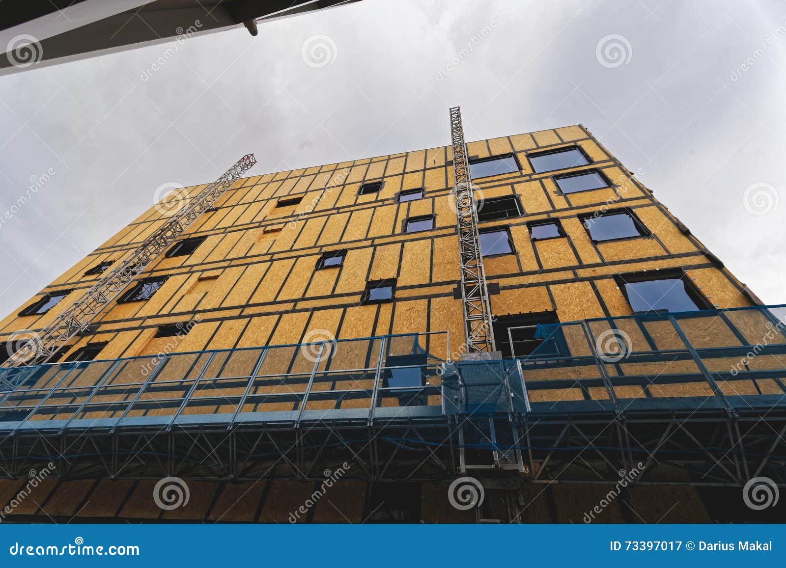 Construction site stock image. Image of colourful, bright - 73397017