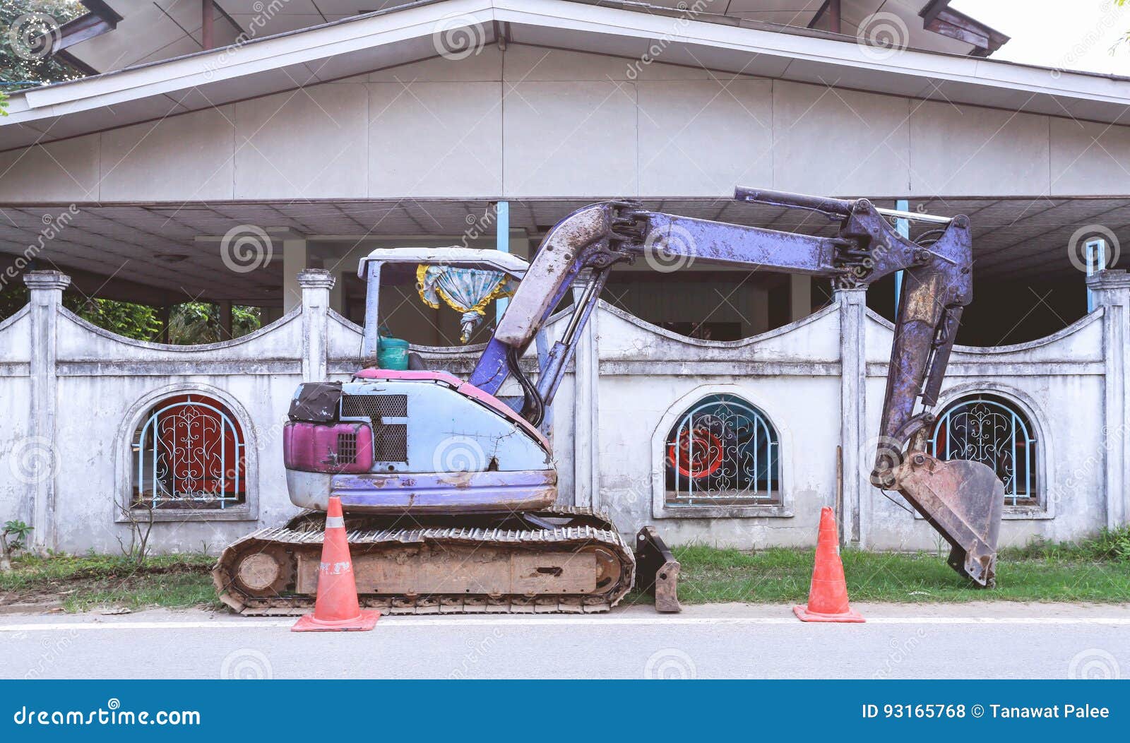 Construction site stock photo. Image of construction - 93165768
