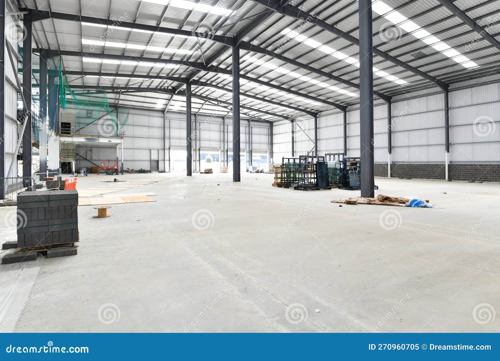 Construction site stock image. Image of industrial, buildings - 270960705