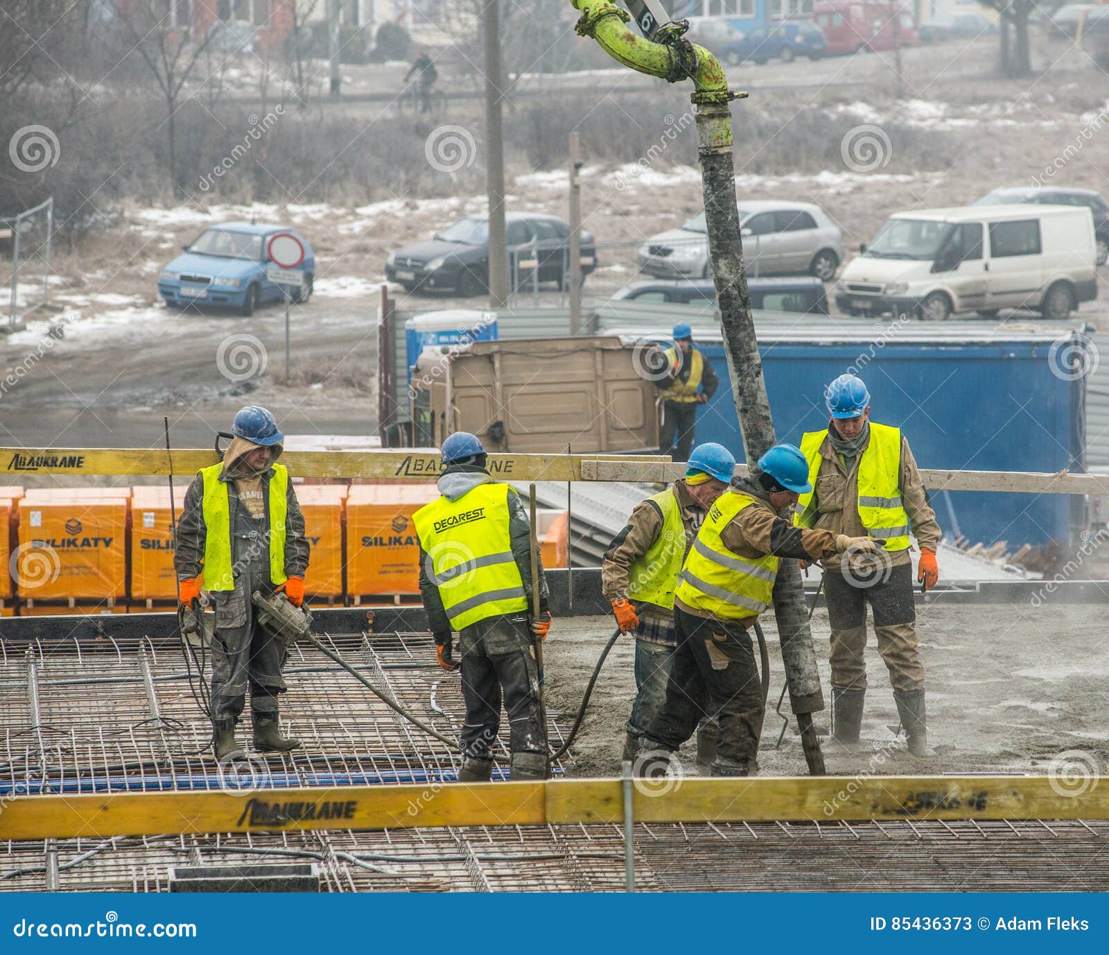 Concrete Construction Phases Royalty-Free Stock Photo | CartoonDealer ...