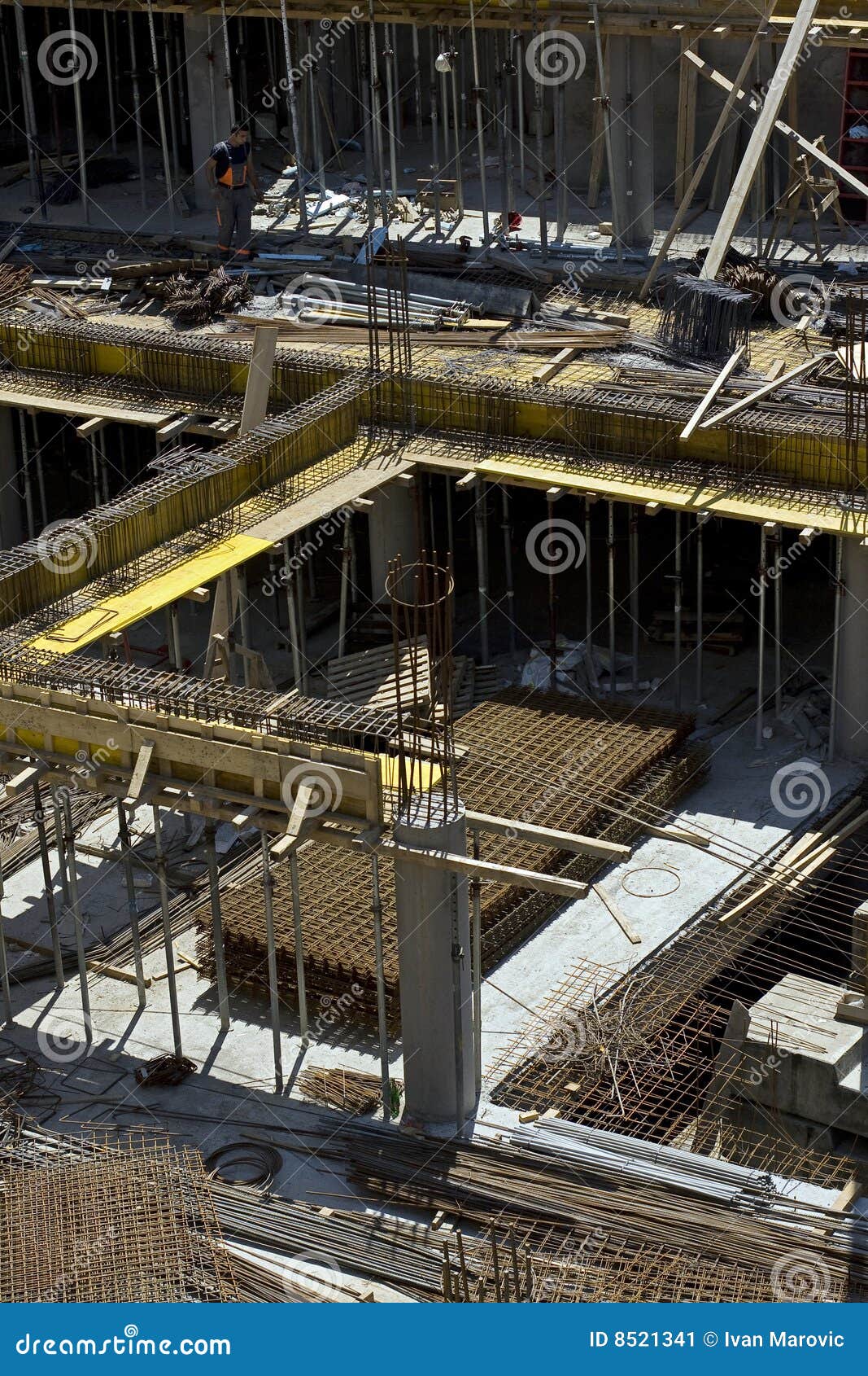 Construction site detail stock image. Image of architecture - 8521341
