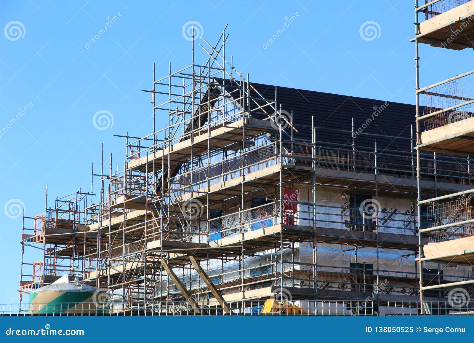 Construction Site in Edinburgh Editorial Image - Image of site, built ...
