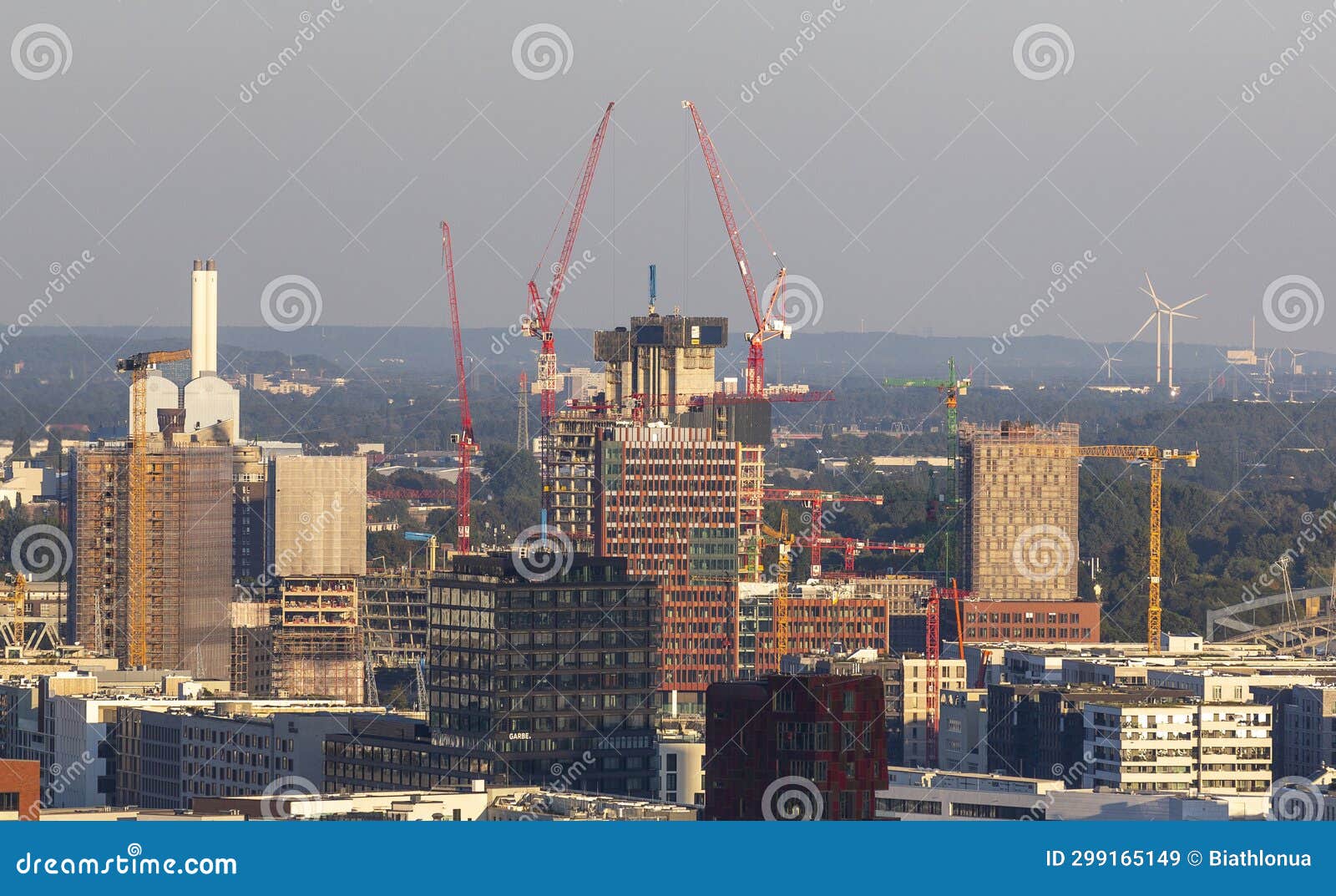 The Construction Site of the Elbtower, the Highest Building in the ...
