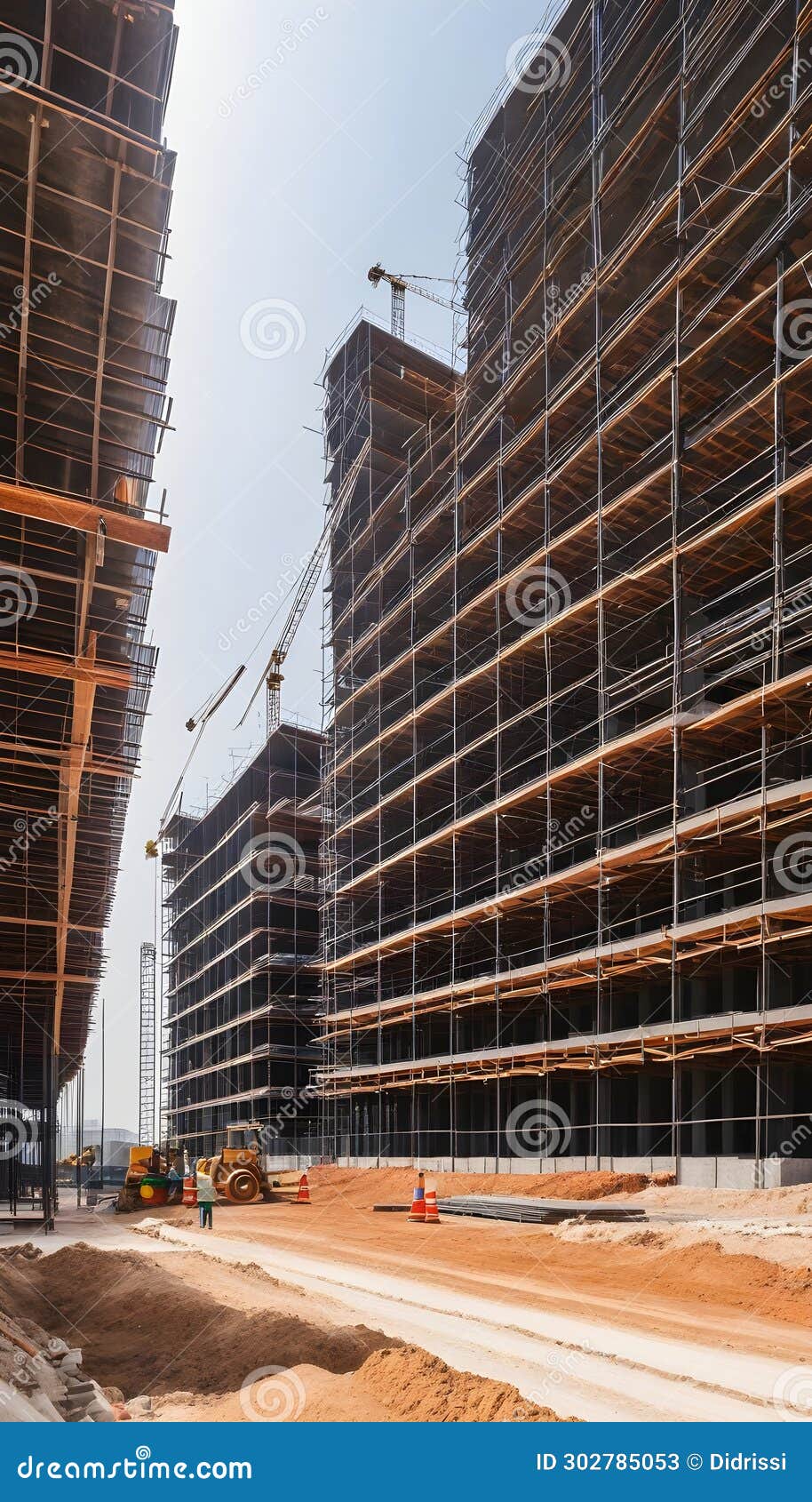 Construction Site Engineering, Industrial Development, and Buildings ...