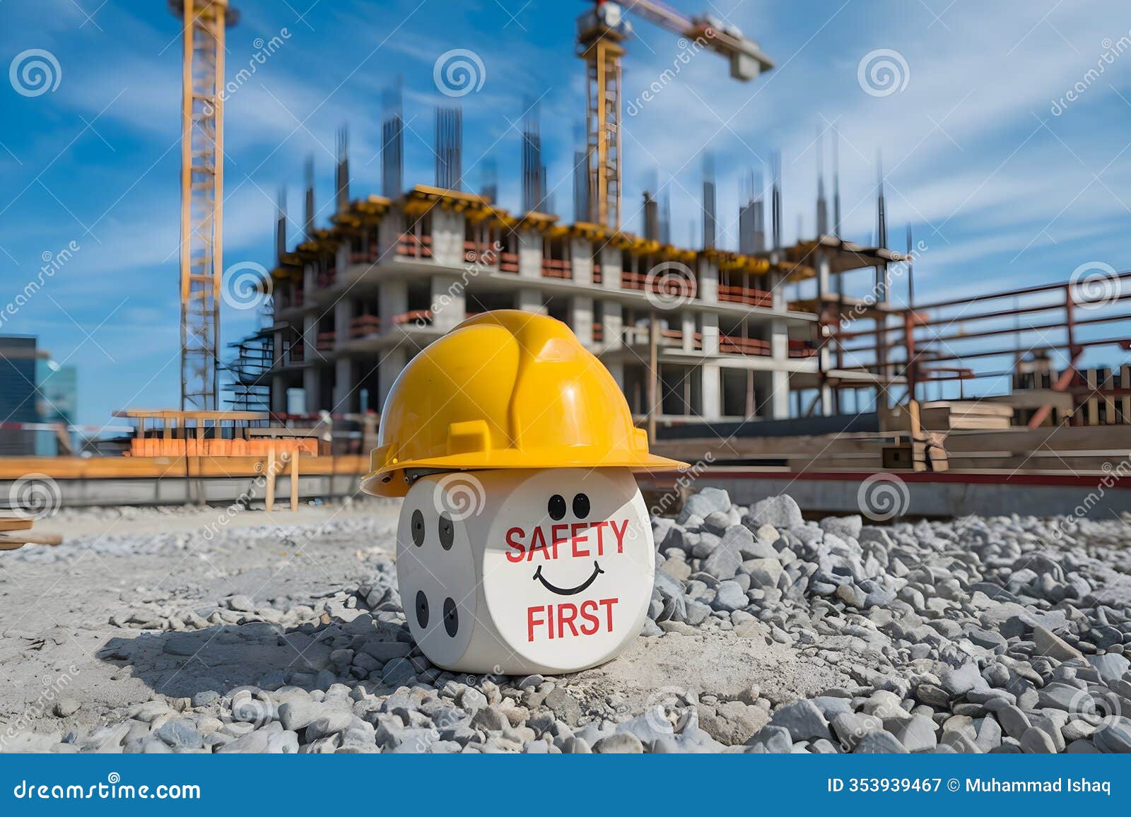 Smiling Dice with SAFETY FIRST Promotes Workplace Safety Awareness ...