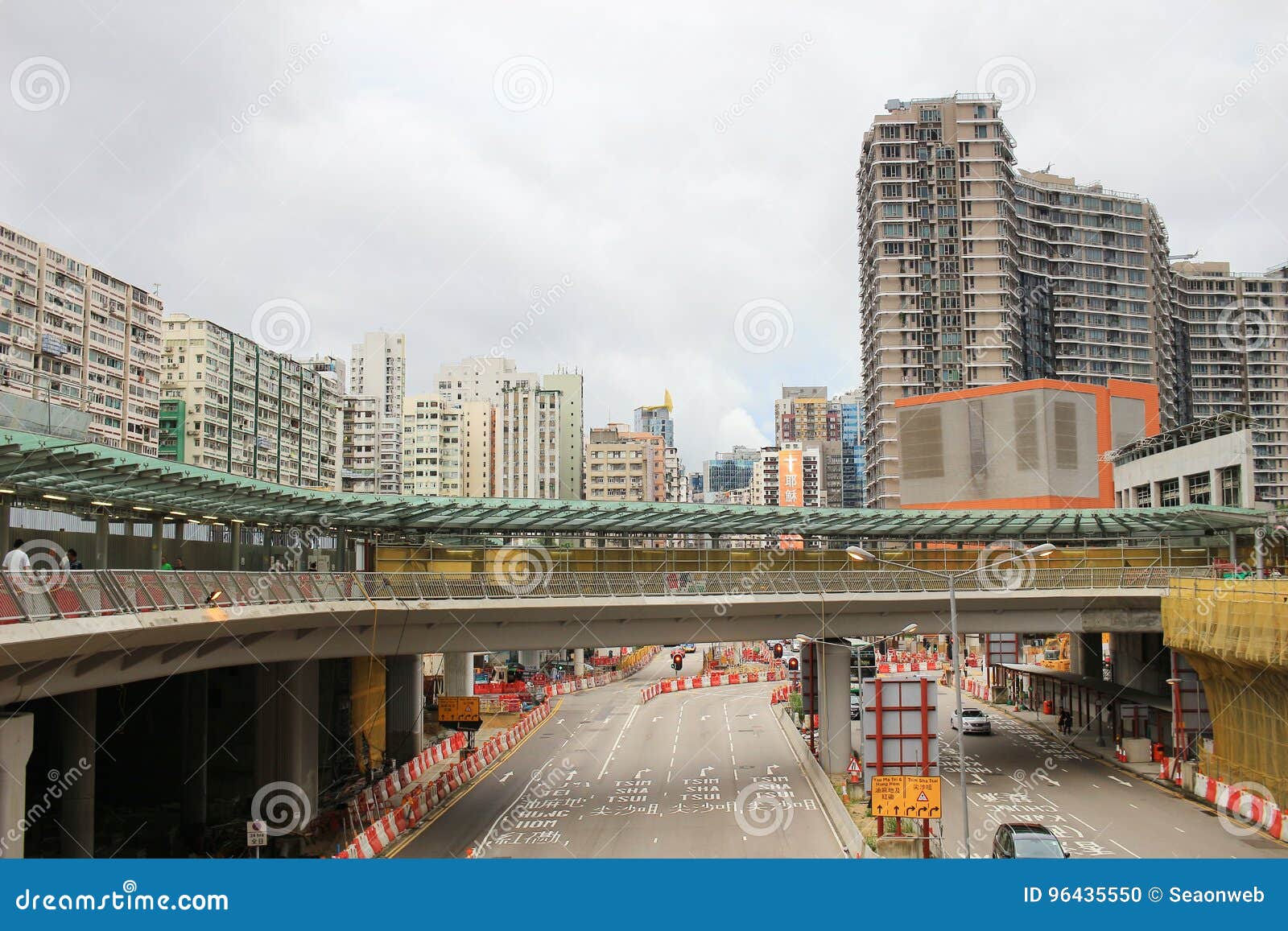 Construction Site of High Speed Rail at Hk Editorial Image - Image of ...