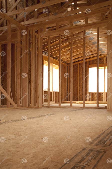 Construction Site Interior stock photo. Image of unfinished - 12991902