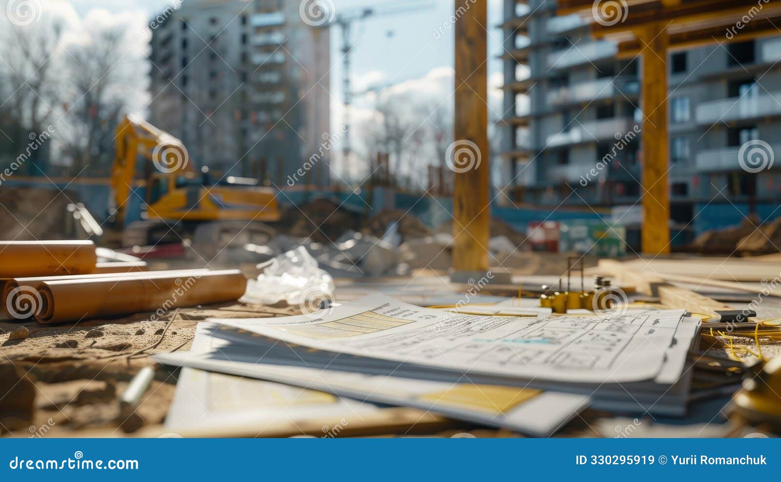 Construction Site Management Insurance Documents and Budget Plans Amid ...