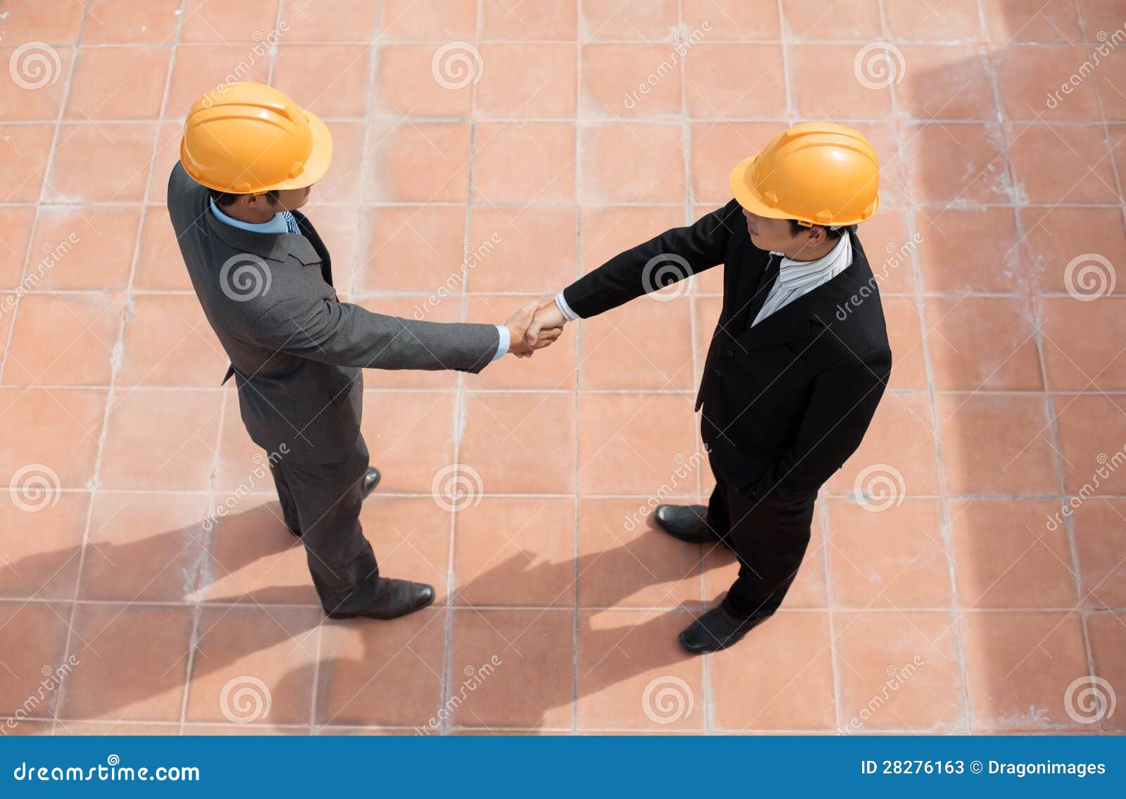 Construction site meeting stock image. Image of businessman - 28276163
