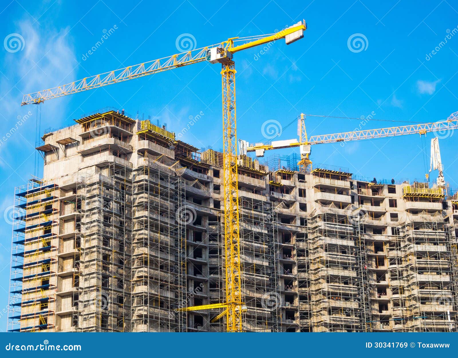 Construction site stock image. Image of safety, project - 30341769