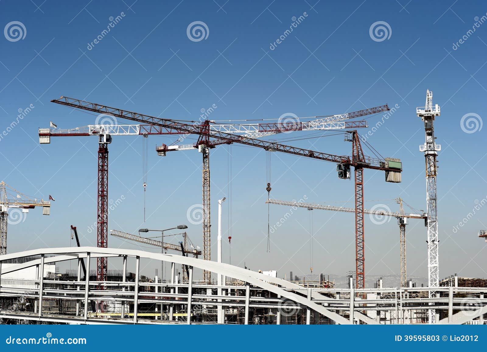 Construction site stock image. Image of progress, outdoor - 39595803