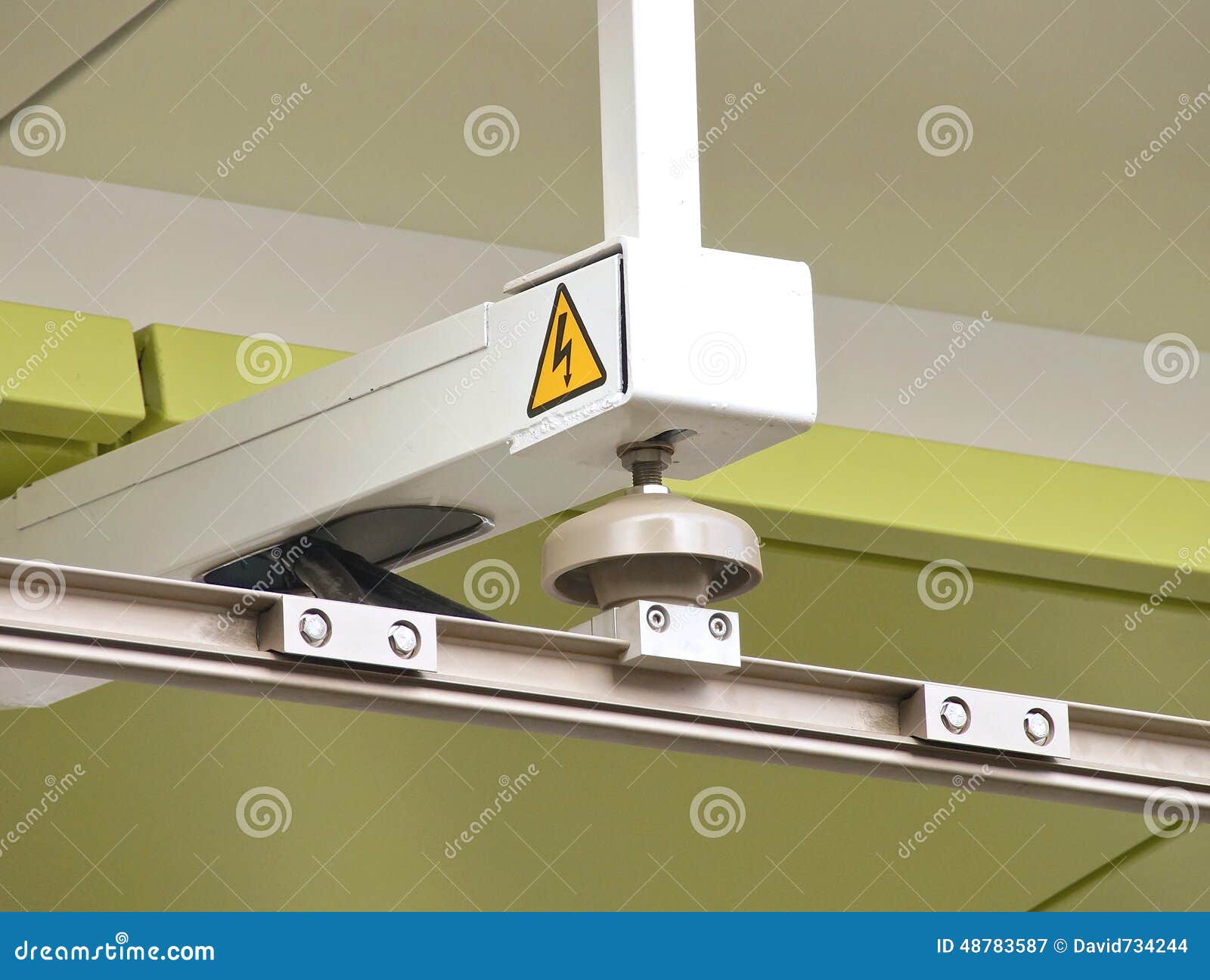 The Construction Site of New Light Rail Rapid Transportation System ...