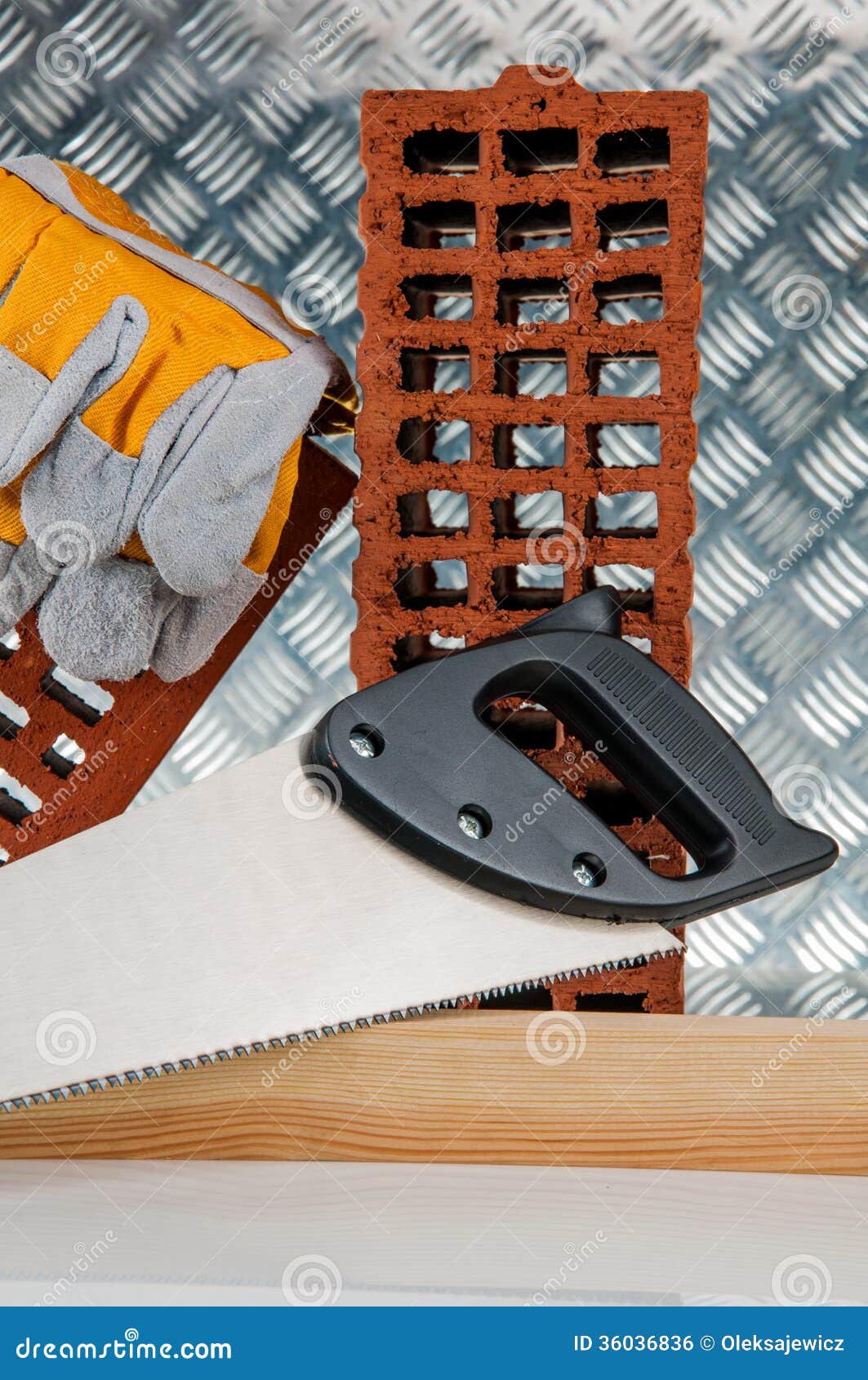 Construction site objects stock photo. Image of chalk - 36036836