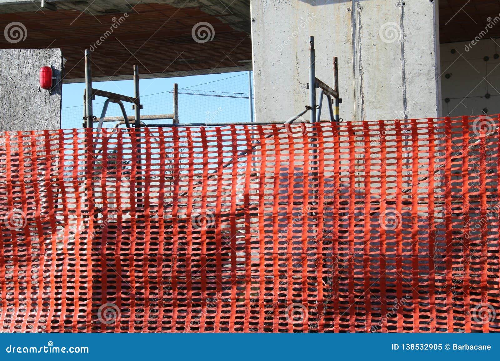 Construction Site Open Building Construction Stock Image - Image of ...