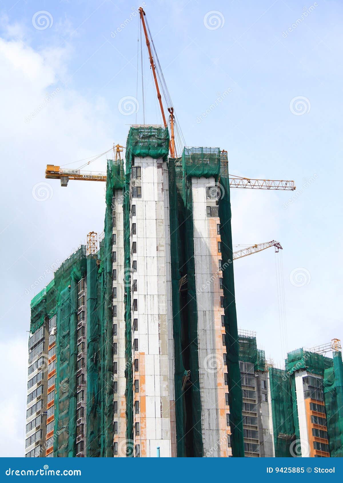 Construction site outdoor stock image. Image of site, profession - 9425885