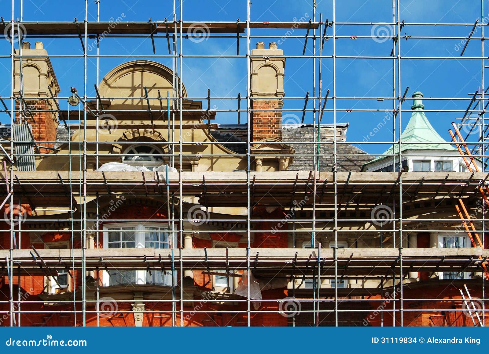 Construction site stock photo. Image of building, reconstruction - 31119834