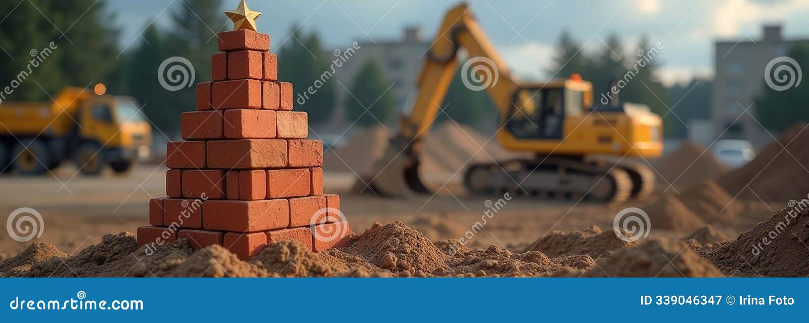 Brick Pyramid Stock Photo | CartoonDealer.com #68635080