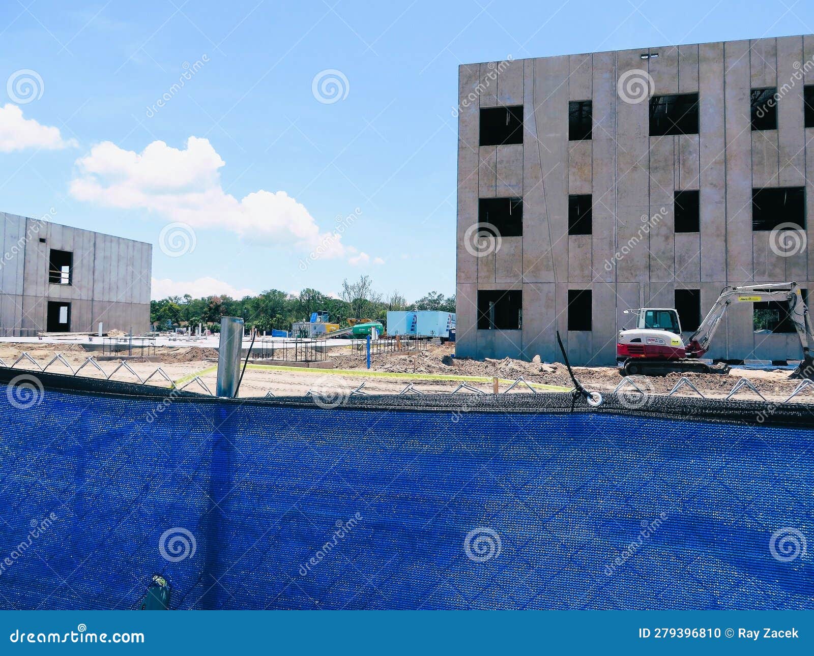 Construction Site, South Tampa, Florida Stock Photo - Image of sandy ...