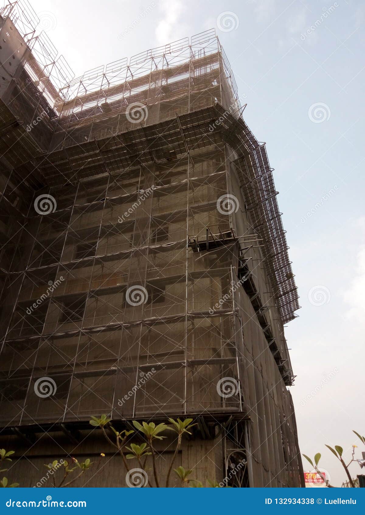Construction Site in Taiwan Building Editorial Stock Photo - Image of ...