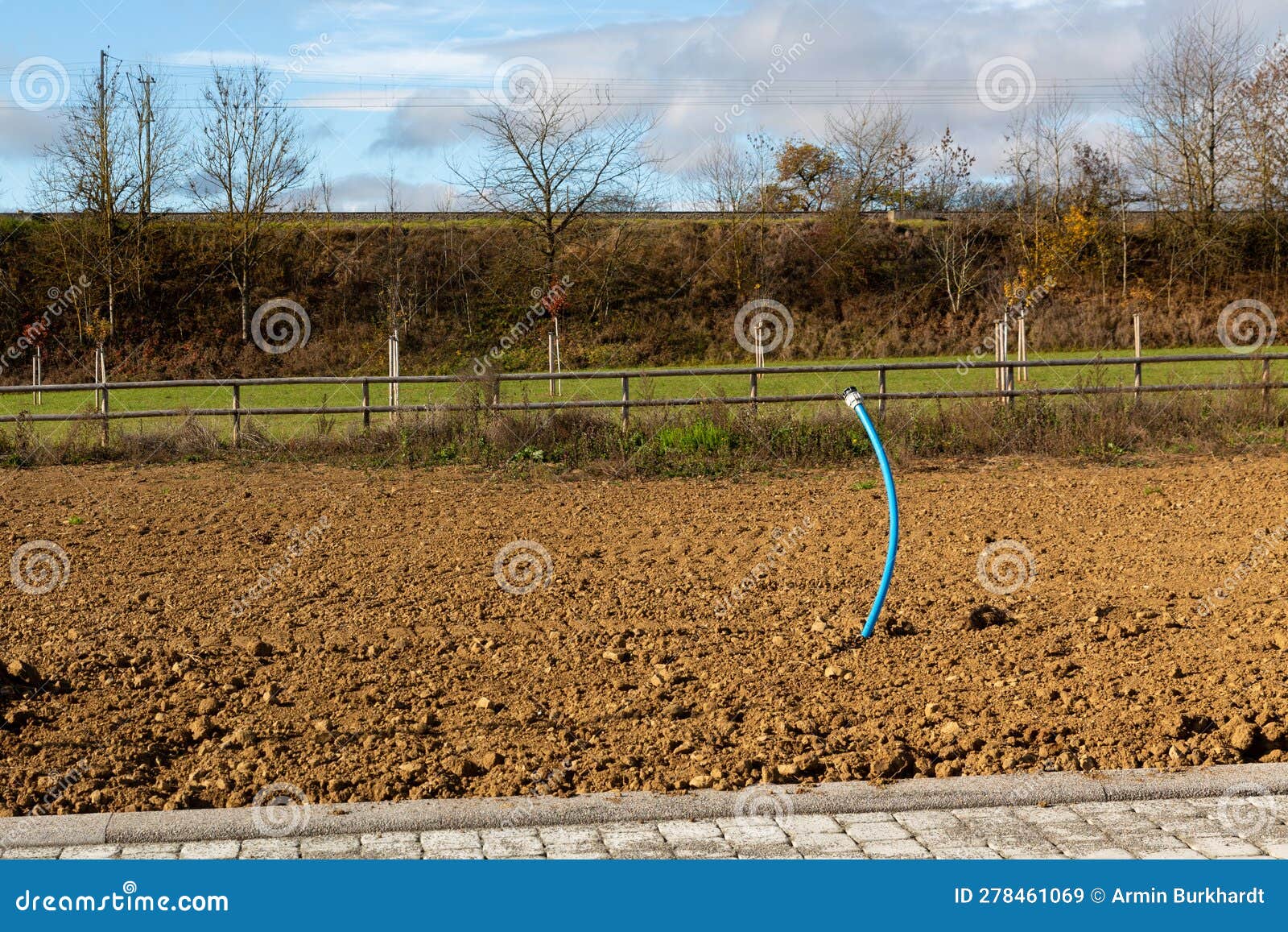 On the Construction Site - Undeveloped Building Site in the New ...