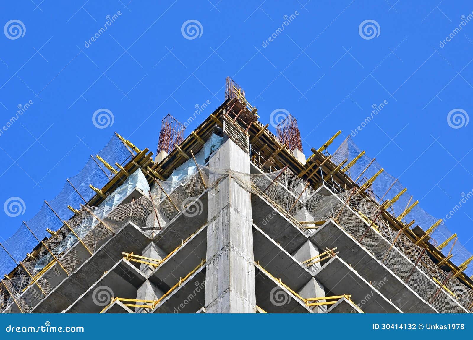 Construction site work stock photo. Image of cityscape - 30414132