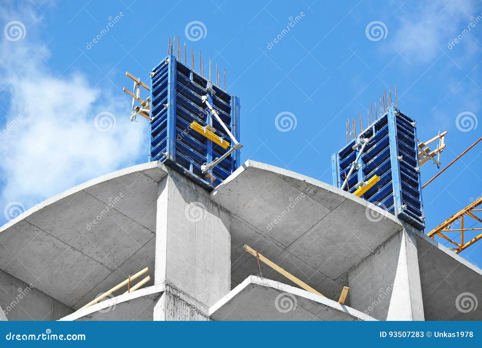 Construction site work stock image. Image of equipment - 93507283