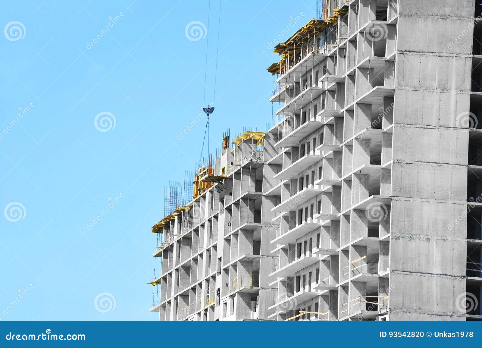 Construction site work stock photo. Image of flat, construction - 93542820